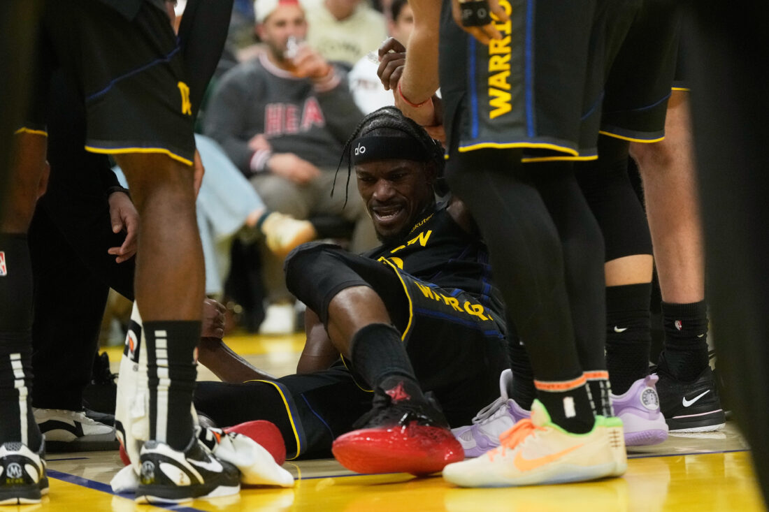 Warriors guard Jimmy Butler tears ACL, will miss remainder of season ...
